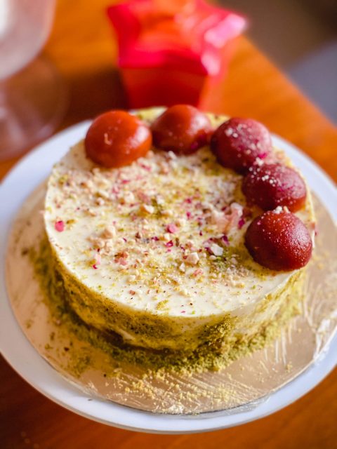 Gulab Jamun Cheesecake | Desi Daawat